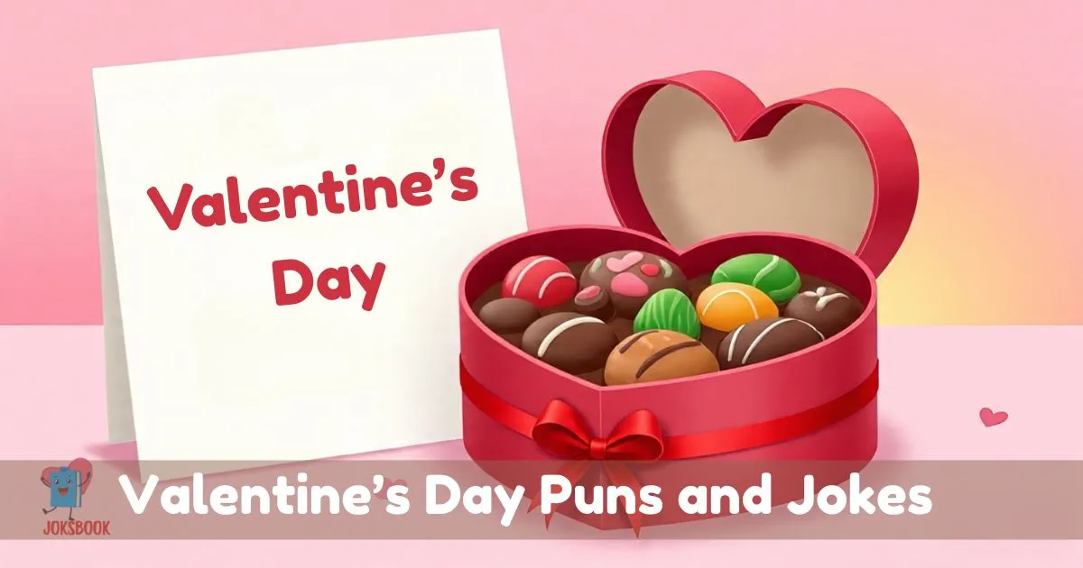 255+Valentine’s Day Puns And Jokes Oneliner (Funny & Romantic)