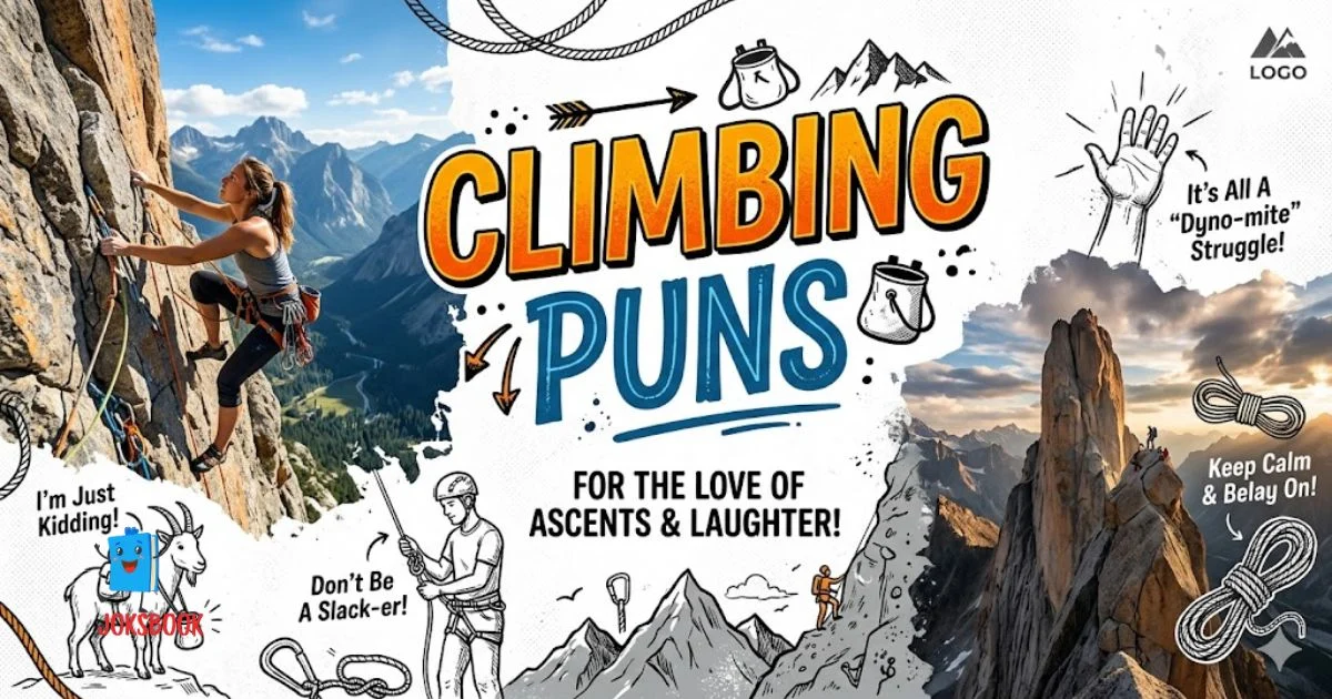 365+Climbing Puns That Will Take You to New Heights In 2026!